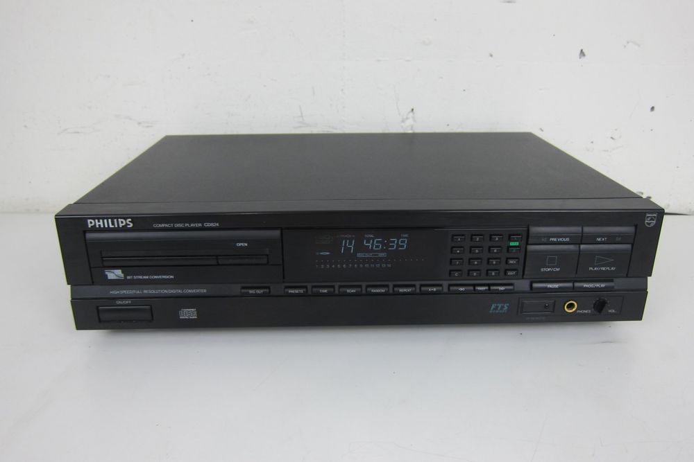 Philips CD 824 Compact Disc Player, sehr guter Zustand | Kaufen auf Ricardo