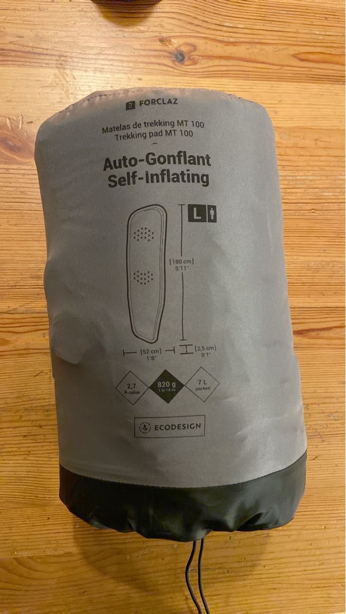 Forclaz Auto-Gonflant MT100 Trekking Matte - Top Zustand! (Gebraucht ...