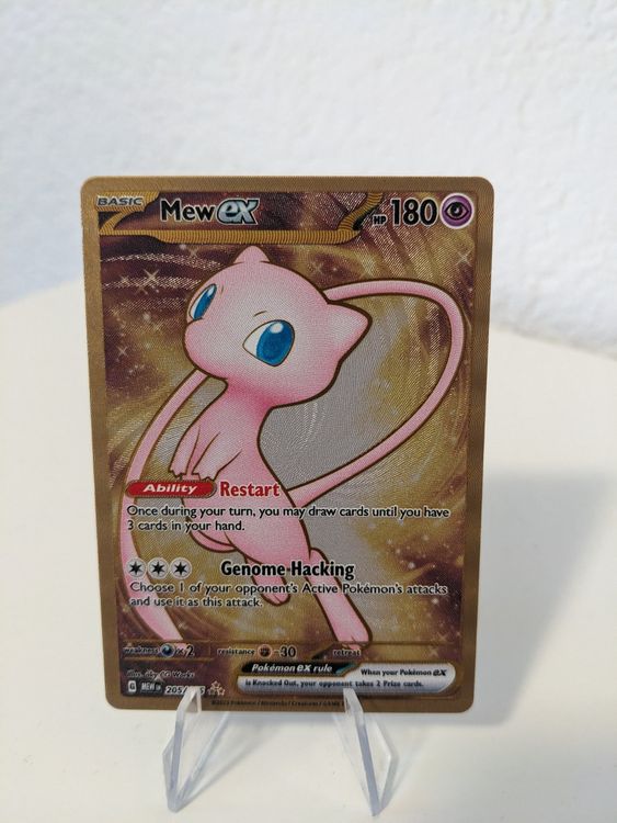 Pokemon Promo - Mew EX Metallkarte ( EN ) ab 1Fr!!! | Kaufen auf Ricardo