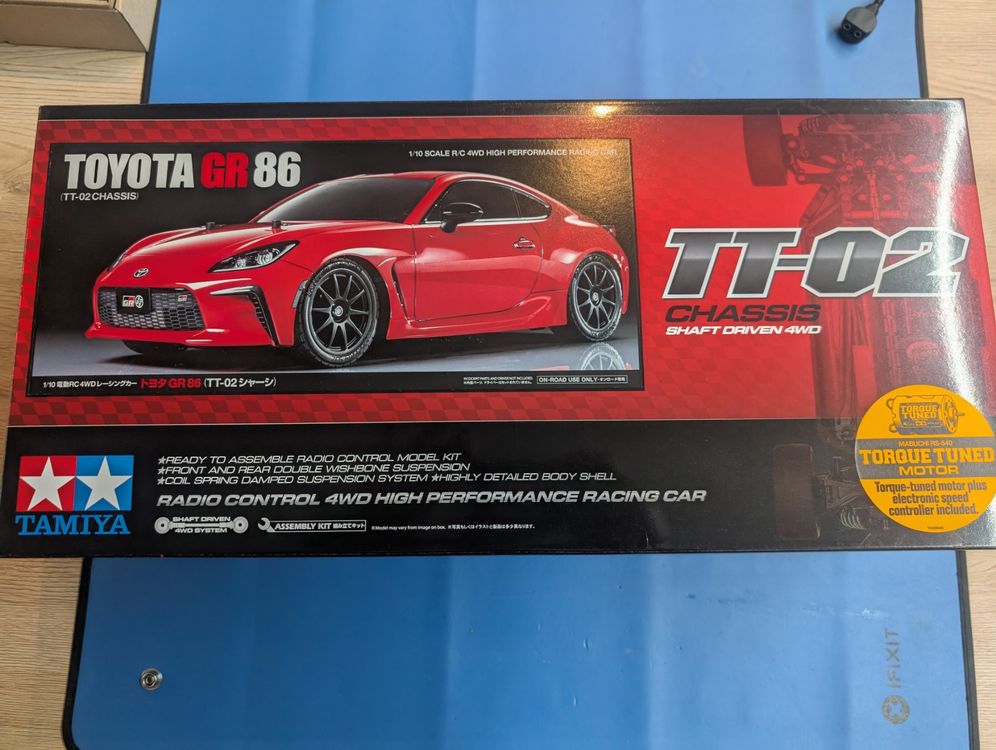Tamiya 1/10 RC Toyota GR 86 (TT02) 58694 | Kaufen auf Ricardo