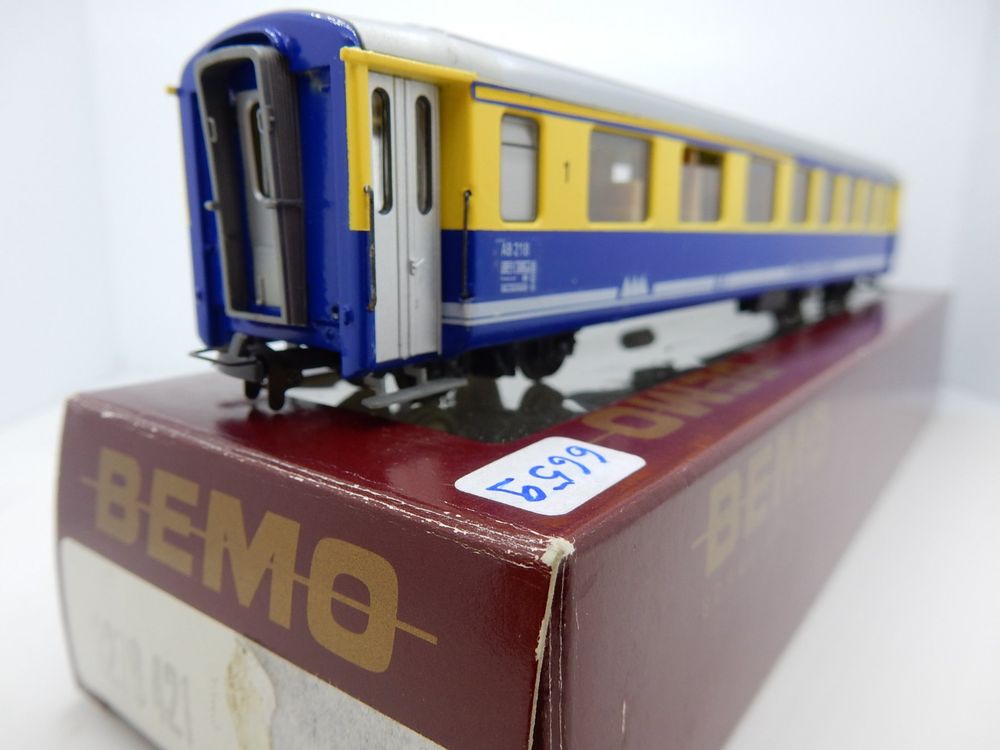 HOm- BOB "Berner-Oberland Bahn" Wagon EW 1 & 2 Cl. - AB 218 (Gebraucht ...