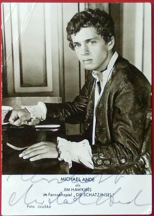 Michael Ande Die Schatzinsel Autogramm Fotopostkarte 10x15cm (Gebraucht ...