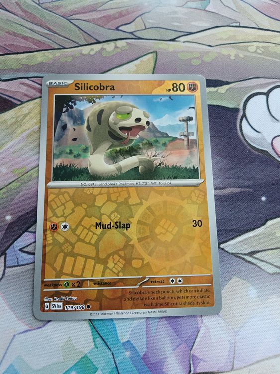 Silicobra - Salanga - Reverse Holo 119 Scarlet & Violet | Kaufen auf ...