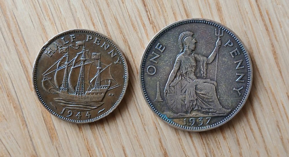 One Penny et Half Penny, 1937/44 (D'occasion) à Les Sciernes-d'Albeuve ...