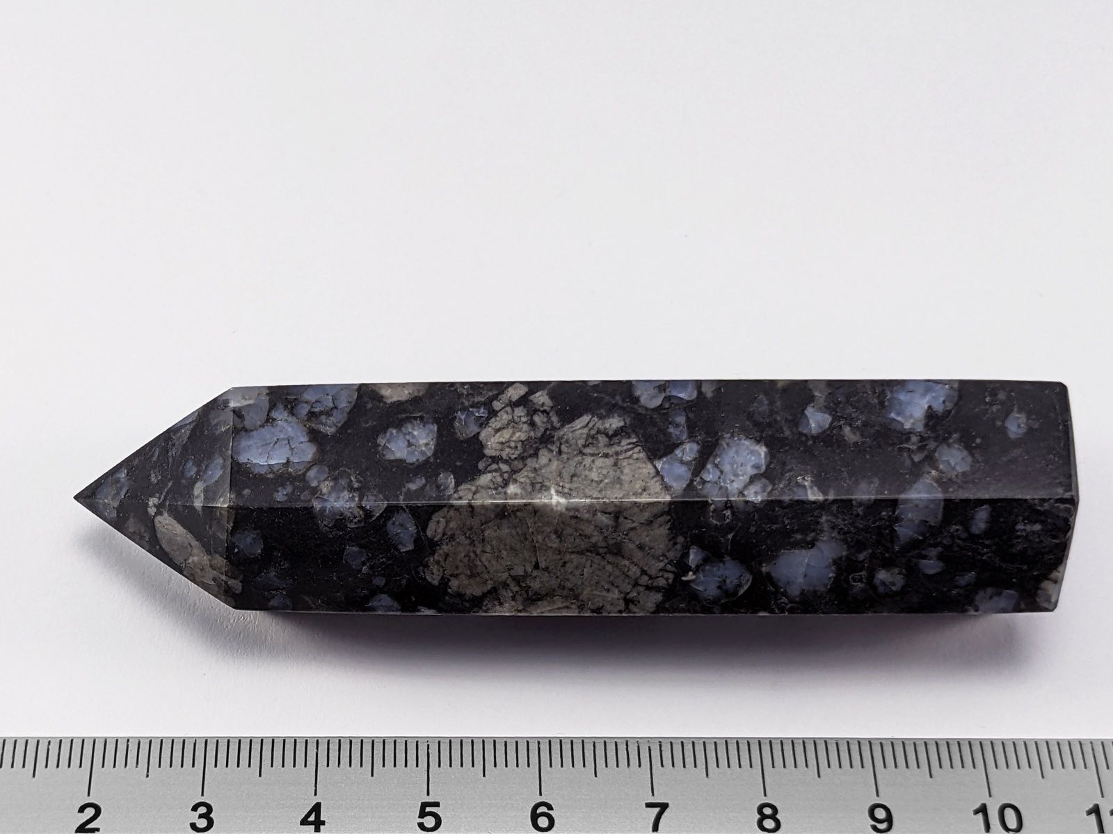 Llanit (Galaxy Rhyolith) Obelisk Turm 8,7cm - 84 Gramm (Neu und ...