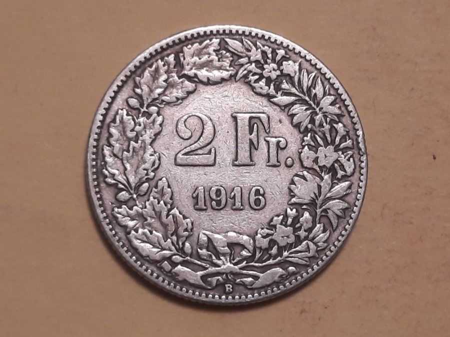 Schweiz 2 Franken 1916 B Silber | Kaufen auf Ricardo