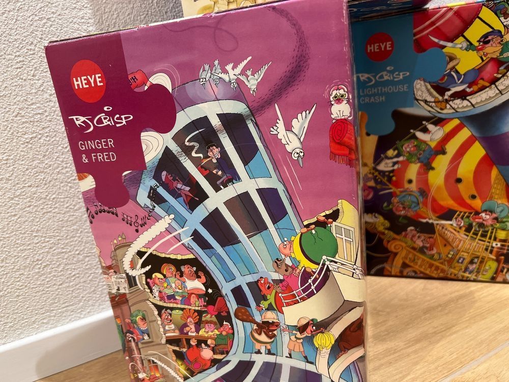 3x Heye RJ Crisp: Ginger & Fred, Lighthouse crash, Wave (Gebraucht) in ...