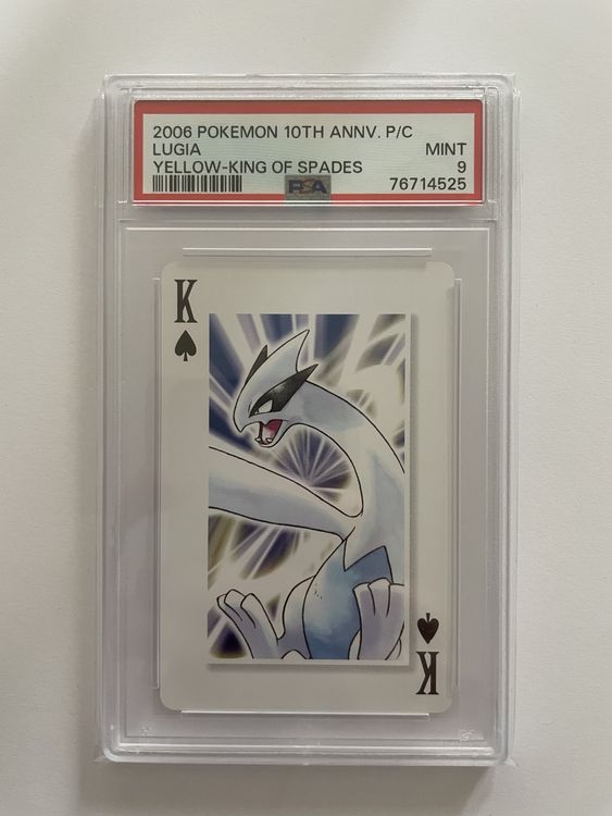 Pokémon Lugia Yellow King of Spades PSA 9 | Kaufen auf Ricardo