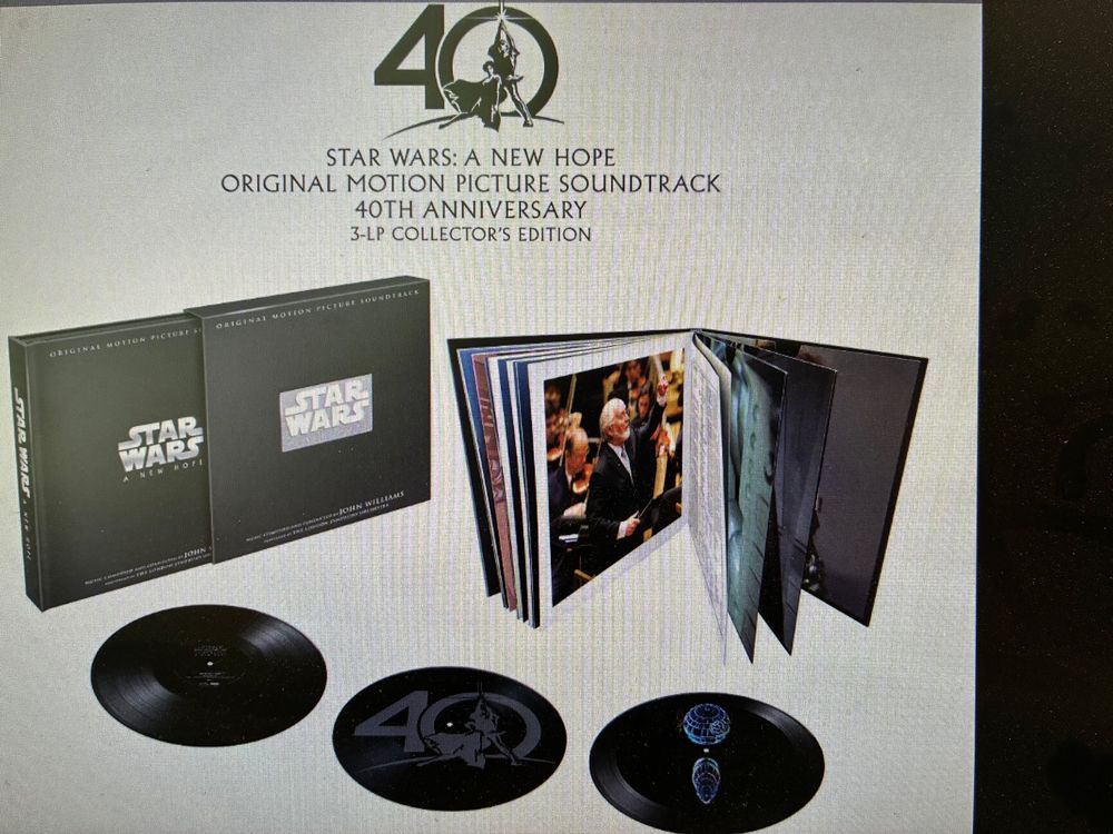 Star Wars - A New Hope 3 LP Box (Neu und originalverpackt) in ...