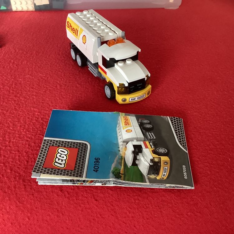 LEGO Shell Tanklastwagen 40196 mit Anleitung (Gebraucht) in Allschwil ...