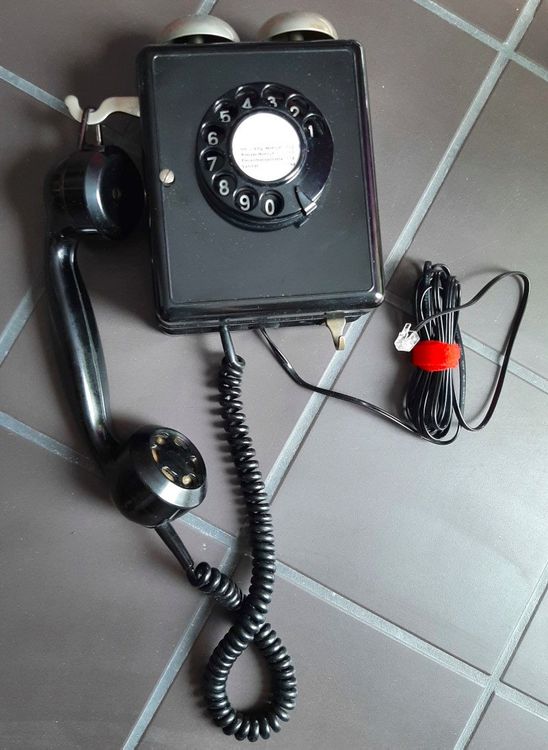 Wandtelefon Autophon 1966, modernisiert, funktioniert (Gebraucht) in ...