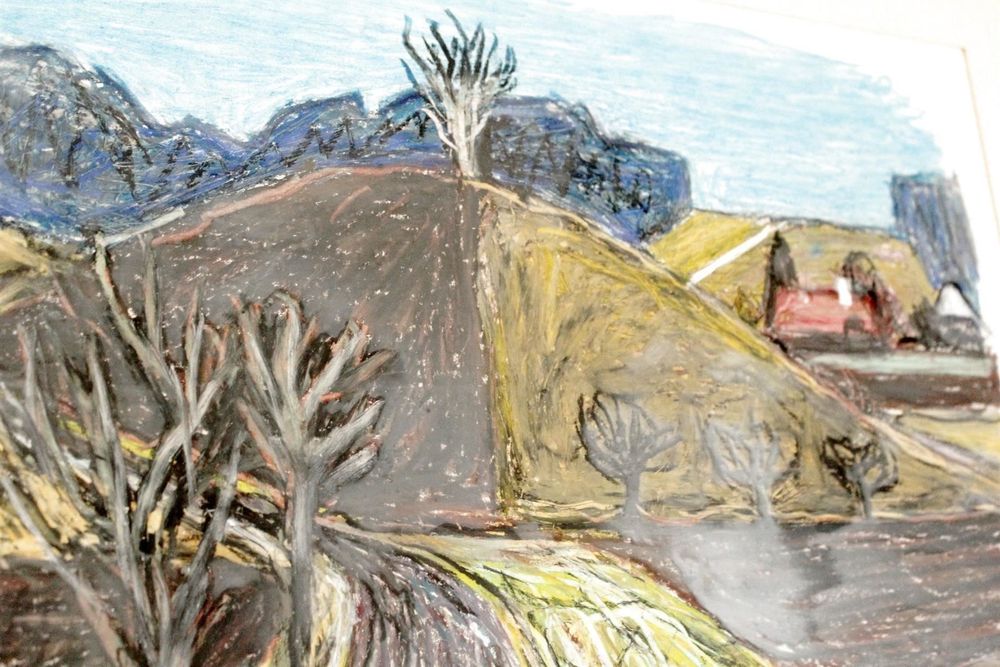 FRED STAUFFER (Swiss, 1892-1980) Bei Utzigen, Fettkreide (Gebraucht) in Bern für CHF 472 – mit ...