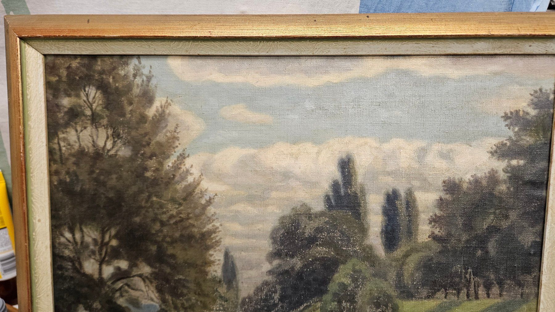 Fritz Voirol, Oel auf Leinwand, auf Karton, Landschaft (Gebraucht) in Dietlikon für CHF 60 – mit ...