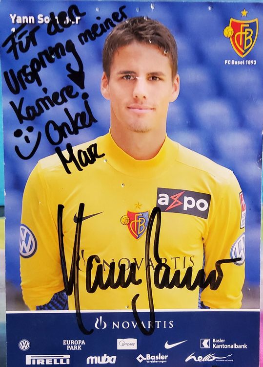 Yann Sommer Original Signaturen (Gebraucht) in Grüningen für CHF 30 ...