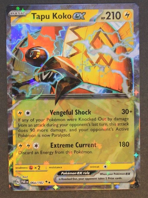 Pokémon Tapu Koko ex (PAR 068) EN | Kaufen auf Ricardo