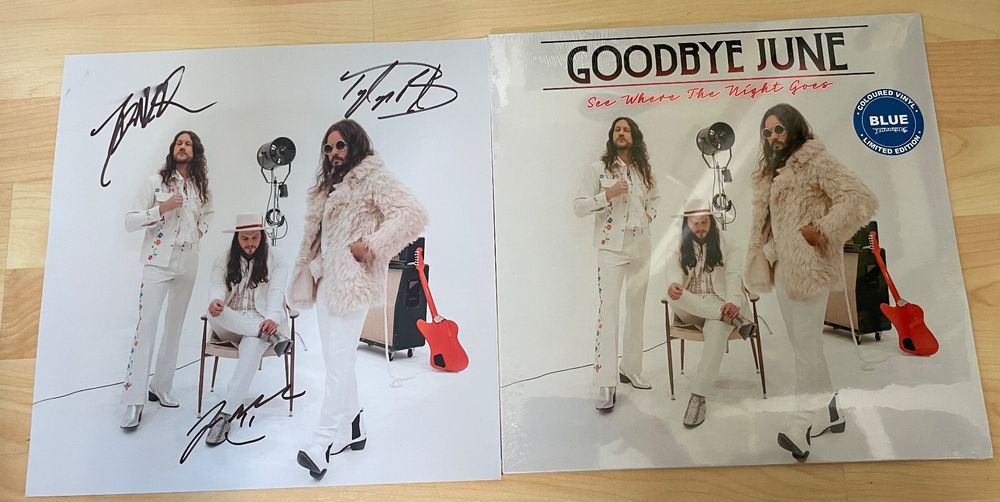 Goodbye June See Where The Night Goes Vinyl Lp Signiert!!! (Neu (gemäss ...