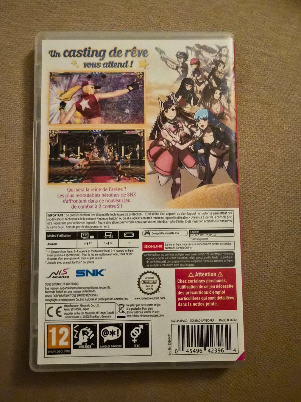 SNK Heroines: Tag Team Frenzy (Switch) (Neu (gemäss Beschreibung)) in ...