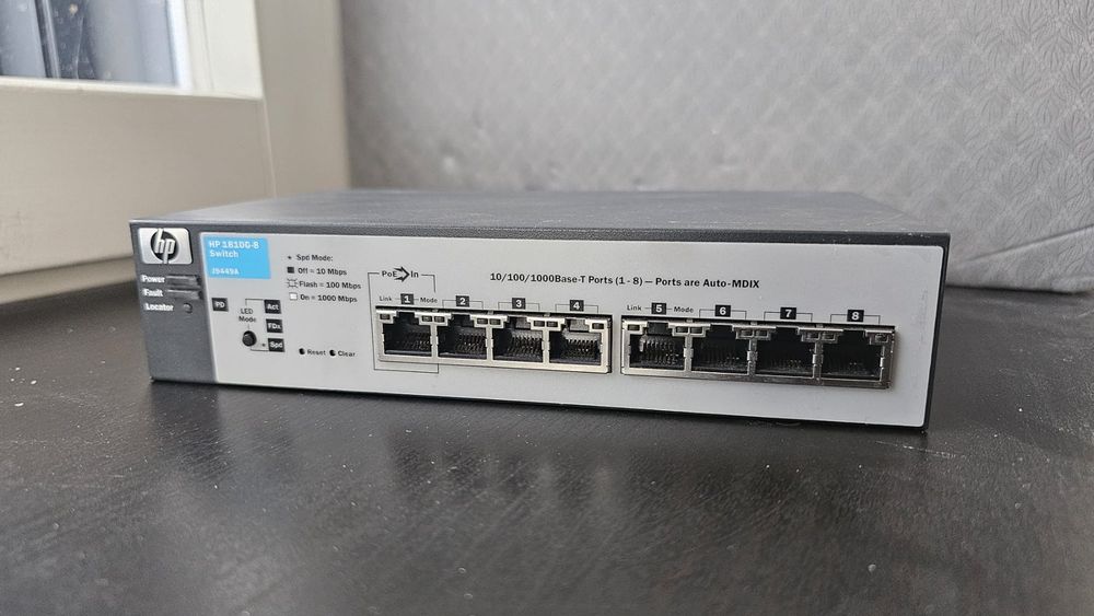 HP Switch 1810-8 PoE 8-Port Gigabit Switch Top Zustand! | Kaufen auf ...