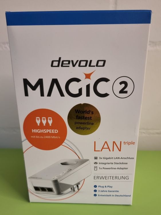 Devolo Magic 2 LAN triple Erweiterung (Neu und originalverpackt) in ...