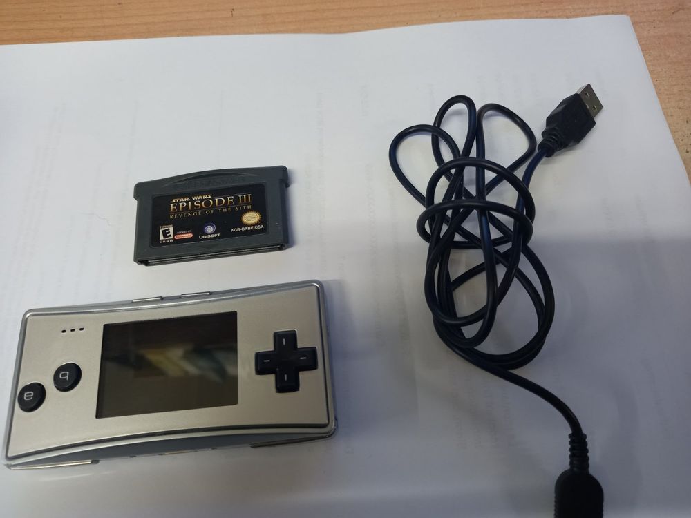 Nintendo Game Boy micro mit + Star Wars Revenge of the sith | Kaufen ...
