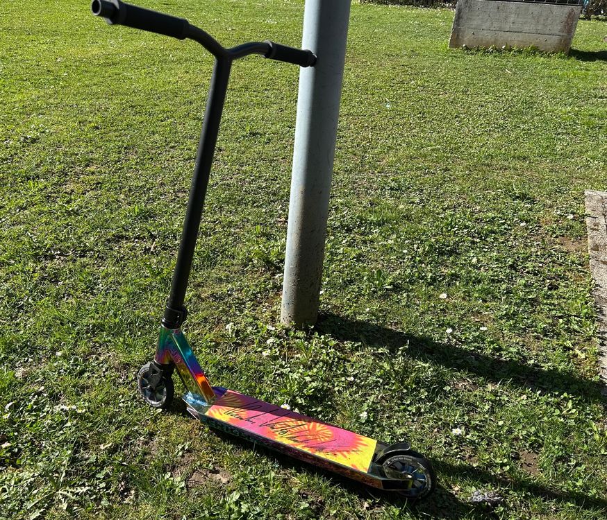 Chilli Pro Scooter Rainbow mit Claudius Vertesi Autogramm | Kaufen auf ...