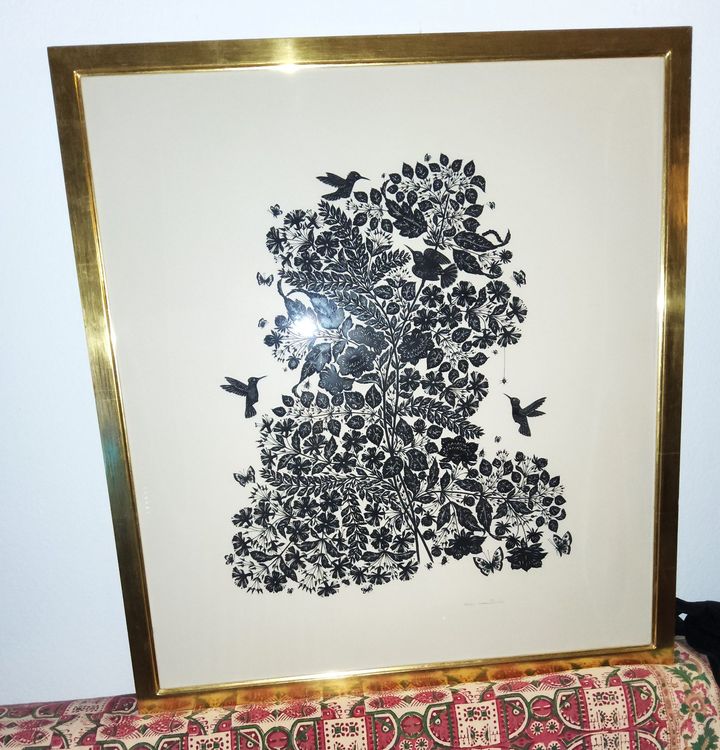 Walter VON GUNTEN (CH/USA 1930-2022) - Toller Scherenschnitt (Gebraucht ...