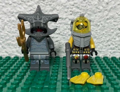 LEGO® Atlantis 2 Minifiguren aus Set 7984 Deep Sea Raider | Kaufen auf ...