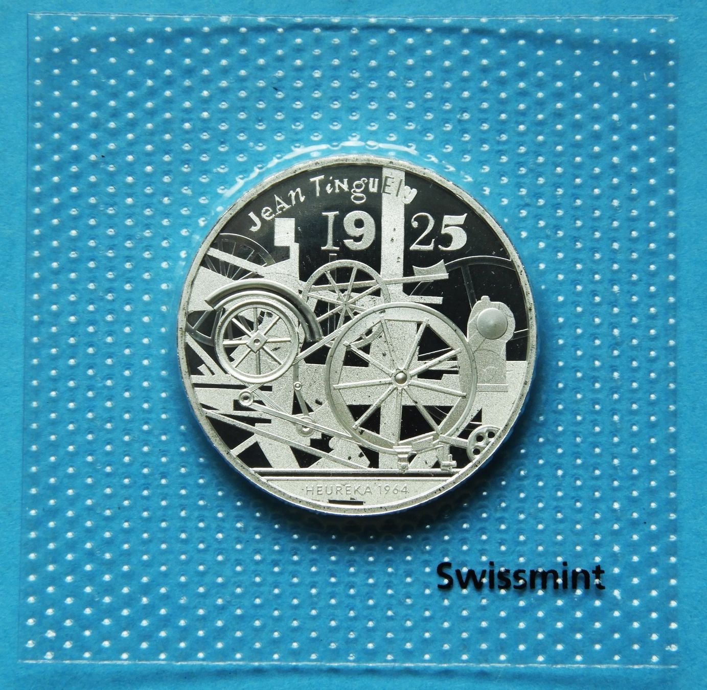 20 Fr 2025 Jean Tinguely, Normalprägung in Blister ! (Neu und originalverpackt) in Liesberg-Dorf ...