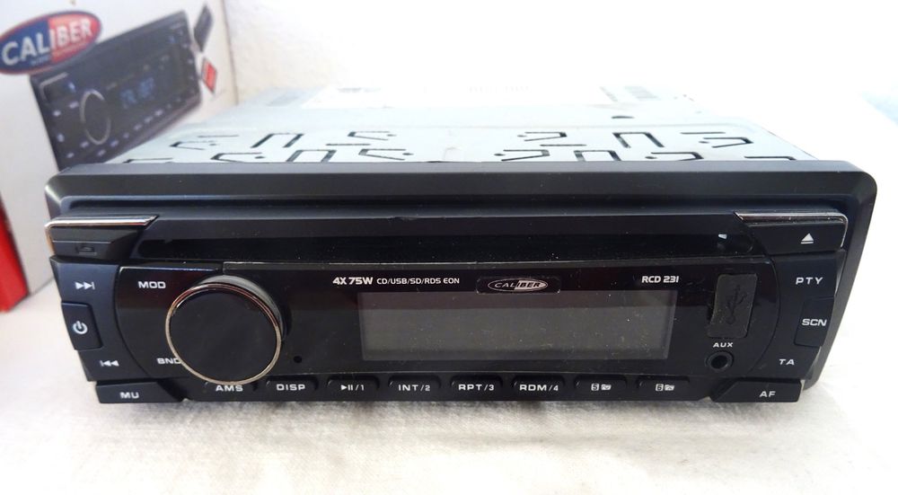 Caliber AUTORADIO rcd 231 CD/USB/SD FM Tuner and aux-input (Neu (gemäss ...