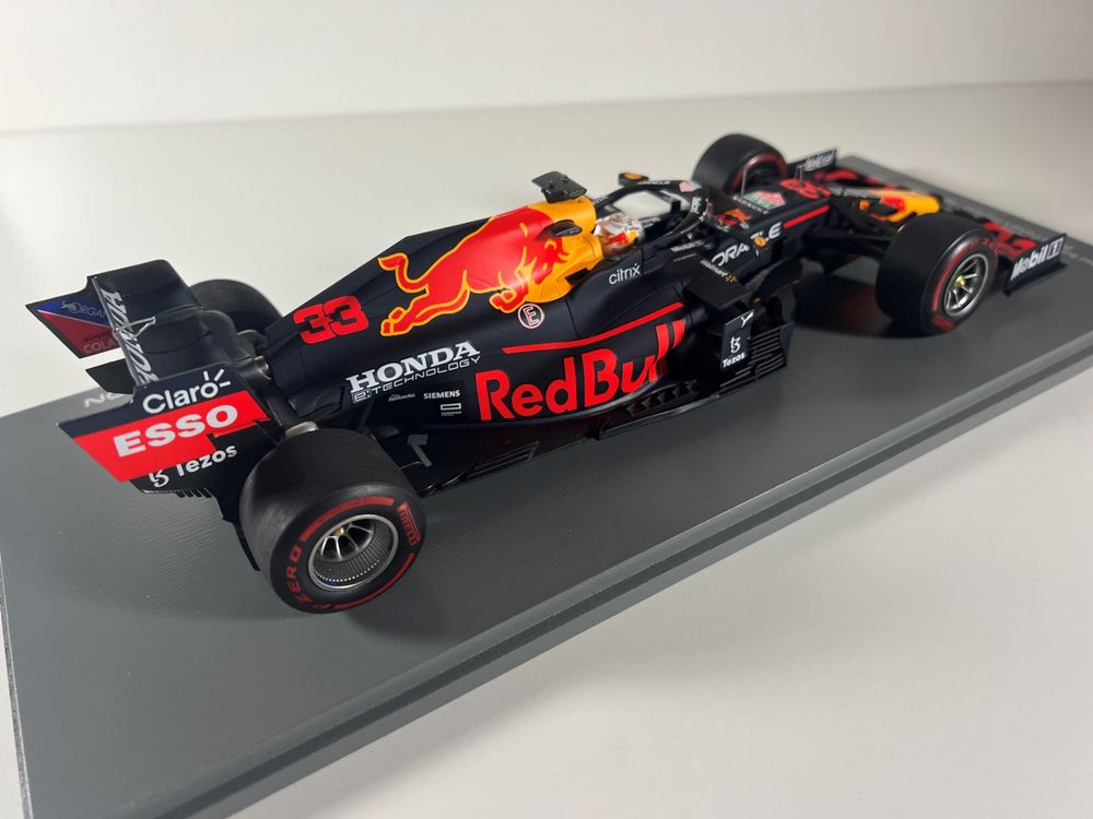 Red Bull Honda RB16B Verstappen Abu Dhabi GP 2021 1/18 (Neu und ...