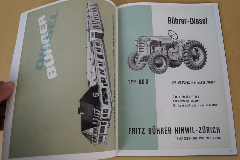 Bührer Prospekte Buch 1930 bis 1978 (Gebraucht) in Härkingen für CHF ...