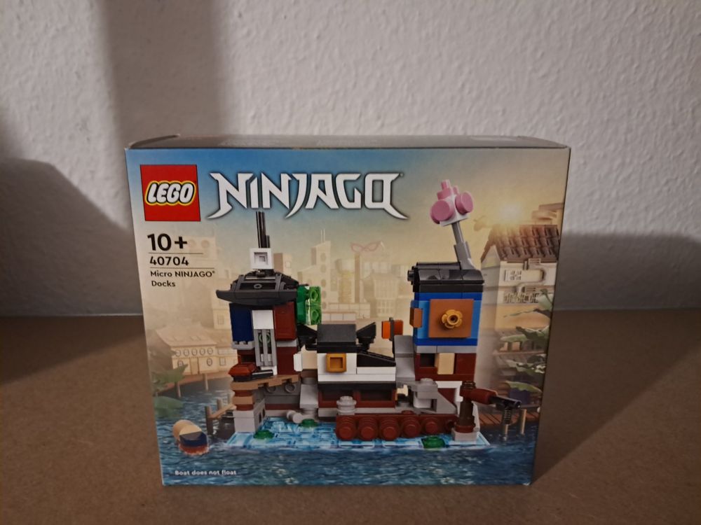 LEGO 40704 Ninjago Mikro-Modell des Ninjago Hafens NEU&OVP (Neu und ...