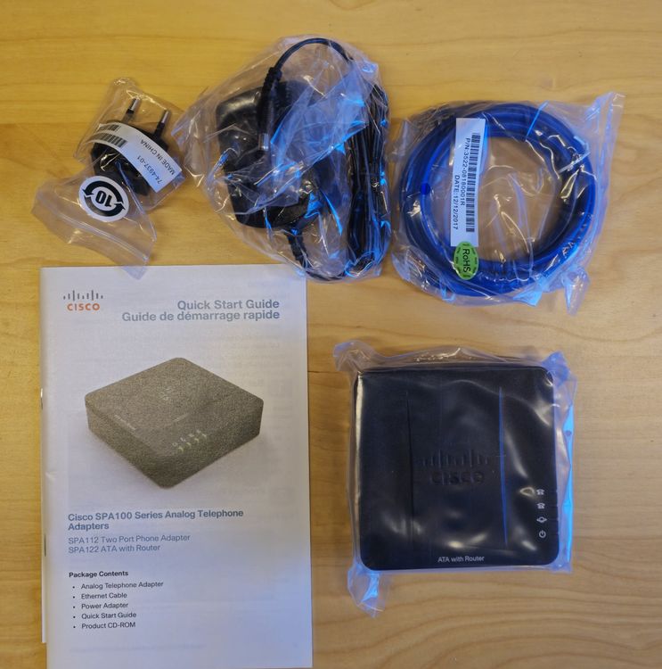 Cisco SPA100 Series Analog Telephone (Neu und originalverpackt) in ...