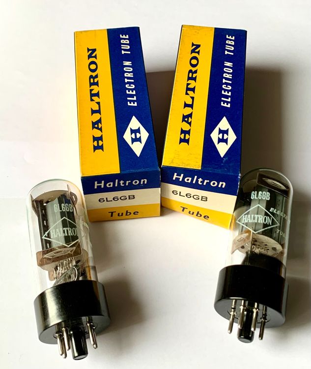2 Röhren / Radioröhren 6L6GB (Endstufe), Haltron (Neu (gemäss Beschreibung)) in Biel/Bienne für ...