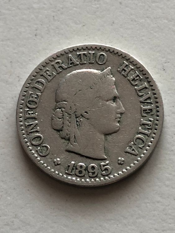 10 Rp. 1895 (Gebraucht) in Schötz für CHF 1.5 – mit Lieferung auf Ricardo kaufen