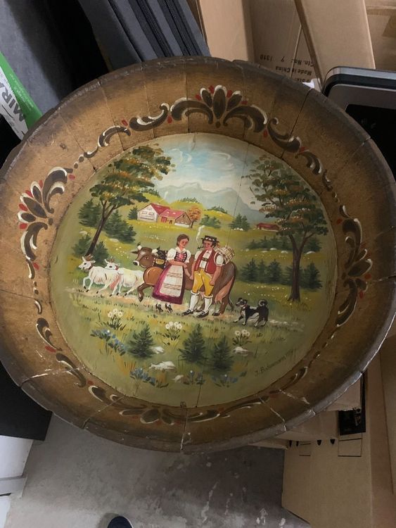 Appenzeller Gemälde, Bauernmalerei, J. Bodenmann, signiert (Gebraucht) in Fehraltorf für CHF 75 ...