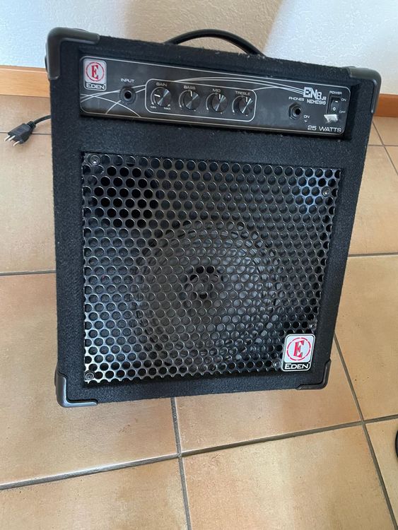Eden ENB18 Bass Combo Verstärker 25 Watt schwarz (Gebraucht) in Bern für CHF 100 – nur Abholung ...