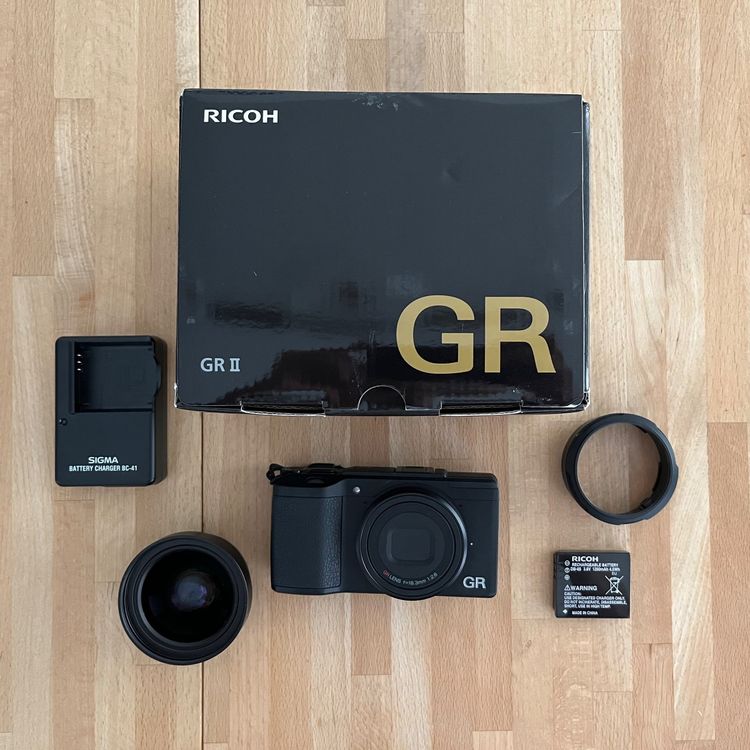 RICOH GR II mit Zubehör | Kaufen auf Ricardo