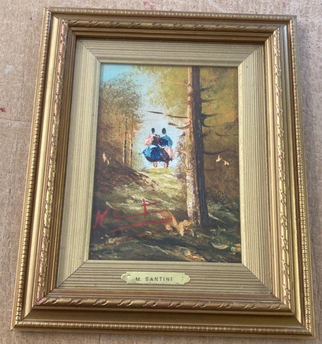 Gemälde von M. Santini (ID 5800) (Gebraucht) in Gelterfingen für CHF 10 ...