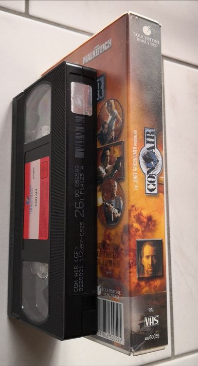 VHS - Con Air (USA 1997) Buena Vista / Touchstone (Gebraucht) in ...