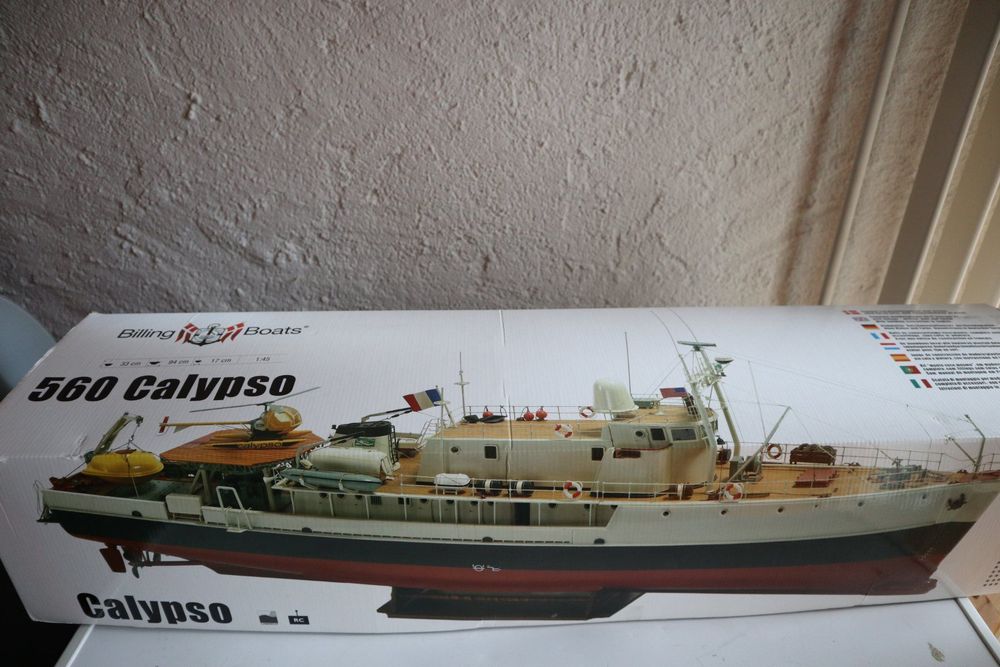RC Boot " Calypso" Expeditionsschiff (Neu und originalverpackt) in ...