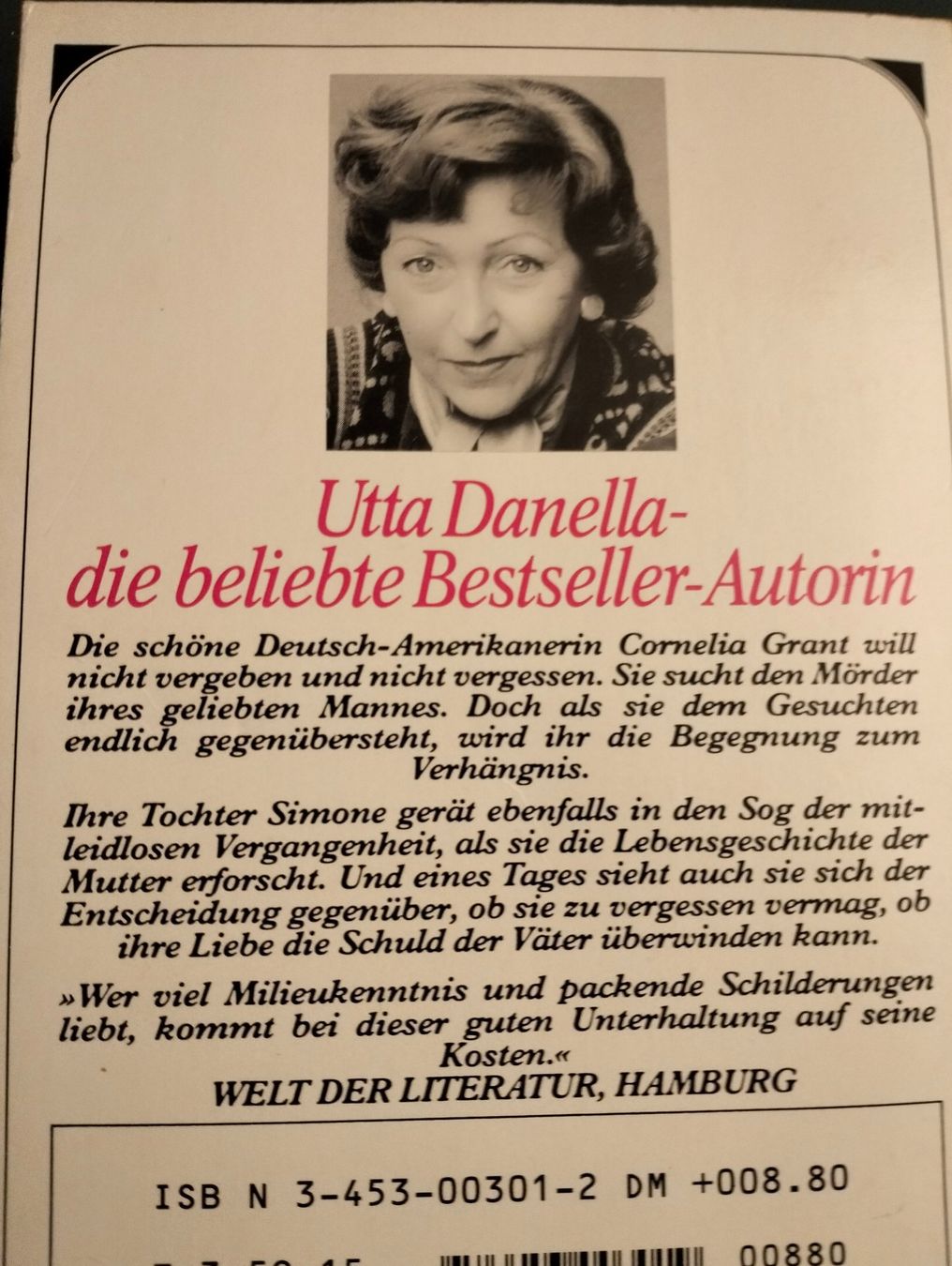 Utta Danella: Vergiss, wenn Du leben willst (Gebraucht) in Däniken SO ...