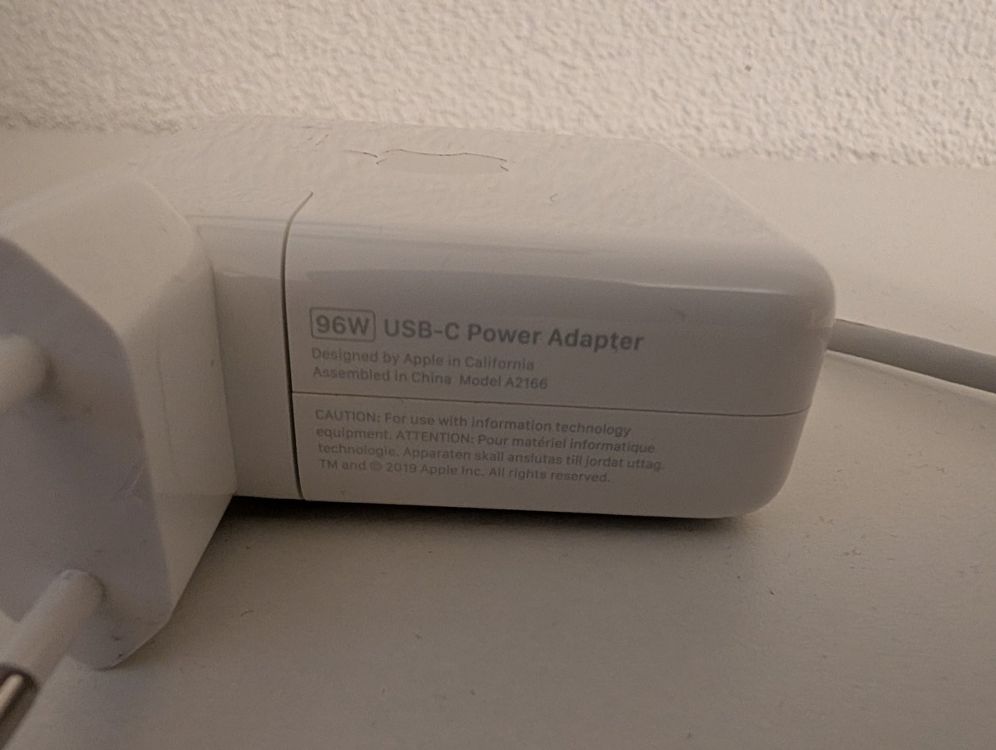 Apple 96W USB-C Power Adapter inkl. USB-C Kabel (Gebraucht) in Aarberg ...