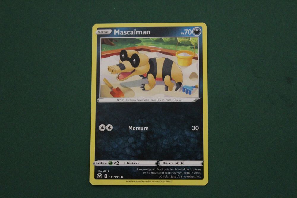 Carte Pokémon Mascaïman 111/195 REVERSE (Gebraucht) in Vouvry für CHF 2 ...
