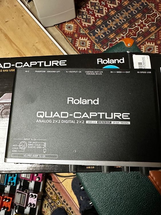 Roland Quad Capture Audio Interface | Kaufen auf Ricardo