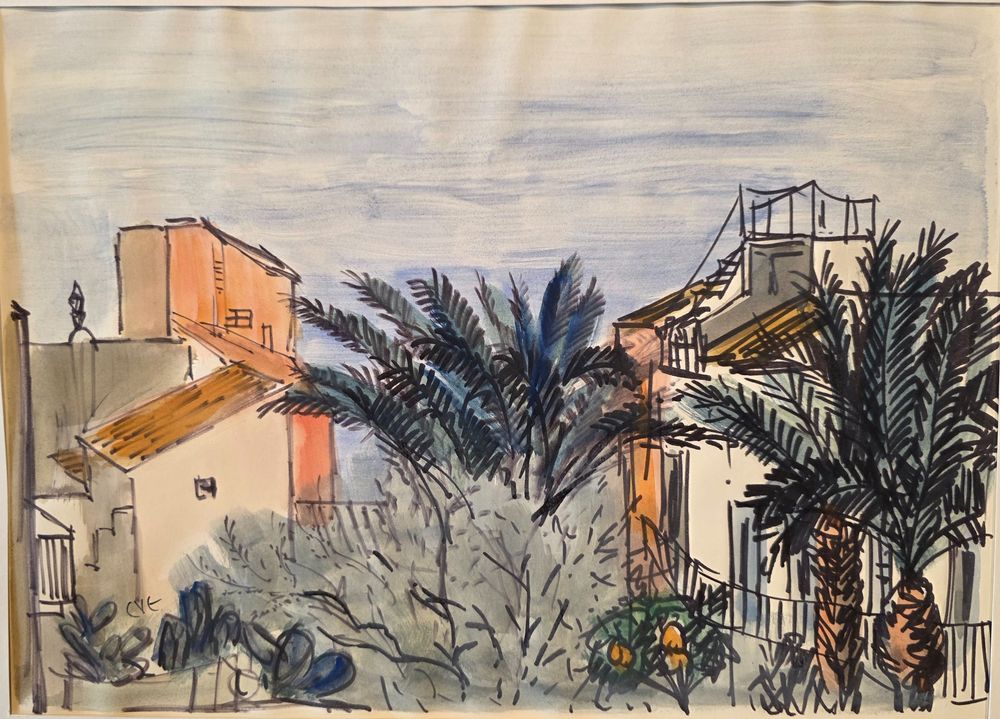 Aquarell Clara Vogelsang Eymann (34 x 25) 40 % seines Wert (Gebraucht ...