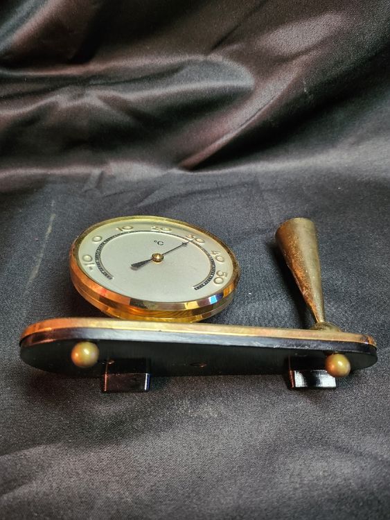 Alte Tisch Thermometer Stifthalter | Kaufen auf Ricardo