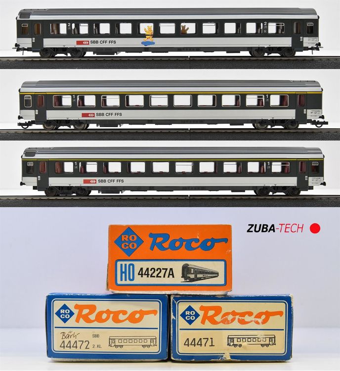 Roco 3x EW IV Personenwagen SBB H0 GS | Acheter sur Ricardo