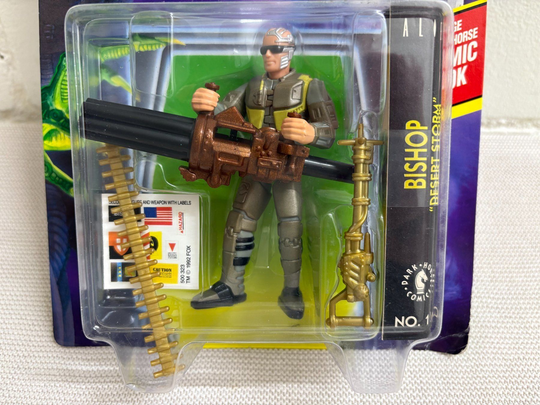 Aliens "Bishop" Action Figur, seltene Sammlerstück, OVP 1992 (Neu und ...