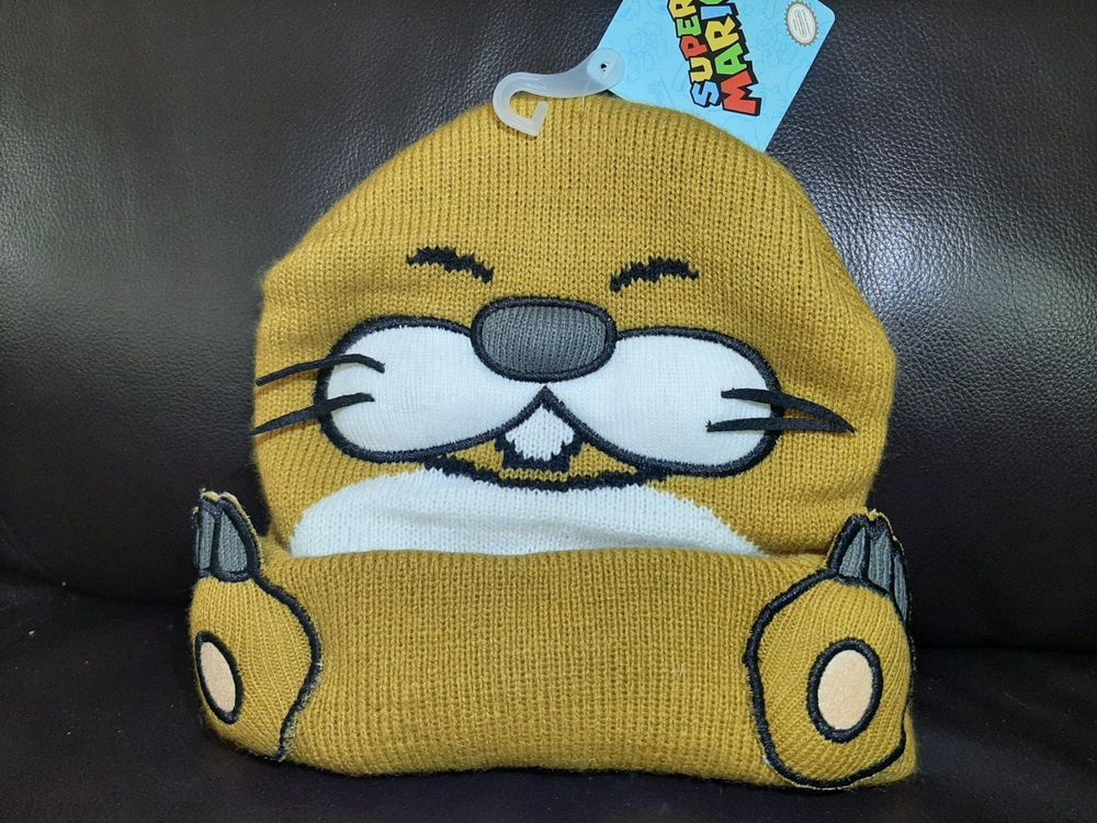 Super Mario Nintendo Hat Squirrel Beaver (Neu und originalverpackt) in ...